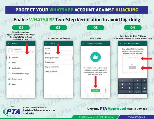 Whatsapp account hacked in Pakistan - Recover and Protect